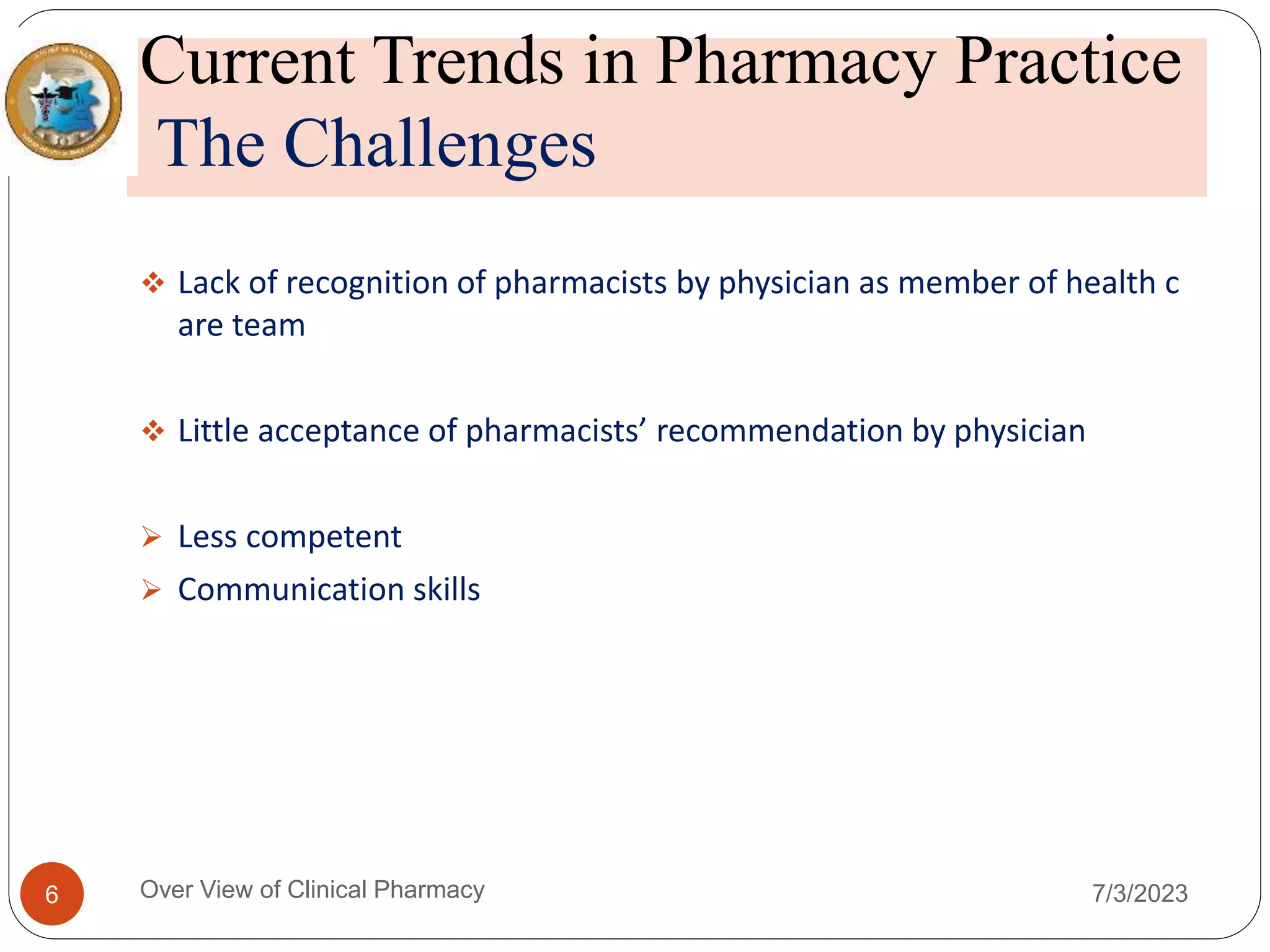 Current Trends in Pharmacy Practice and Overview of (1).ppt