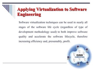 Current trends in software engineering | PPT