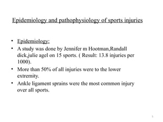 Current trends in_sports_injuries_ppt | PDF