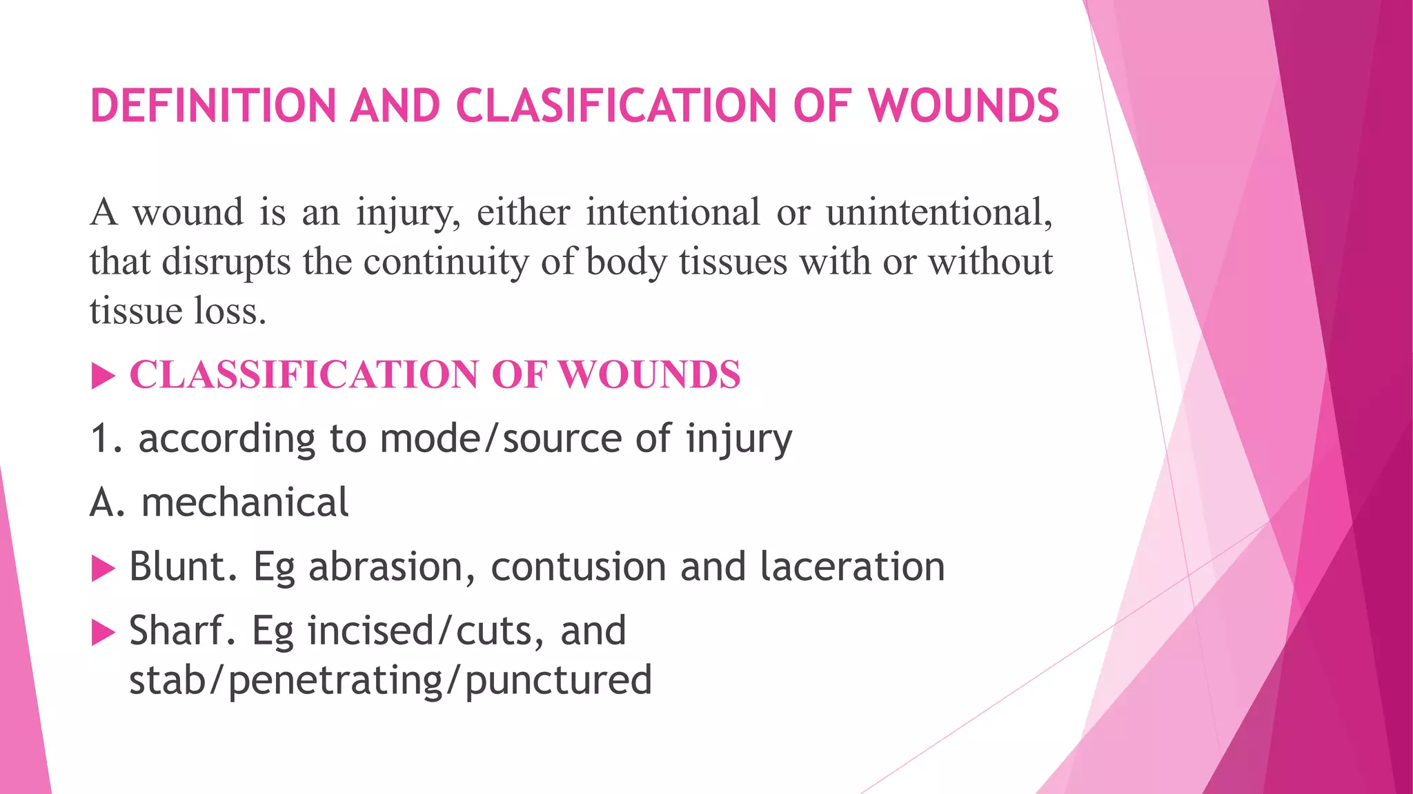Current trends in the management of surgical wounds and surgical drains.pptx
