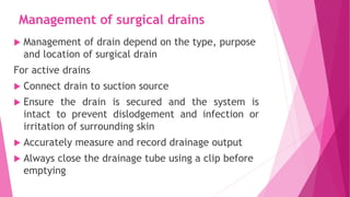 Current trends in the management of surgical wounds and surgical drains ...
