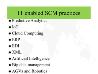 Current trends scm pic | PPTX