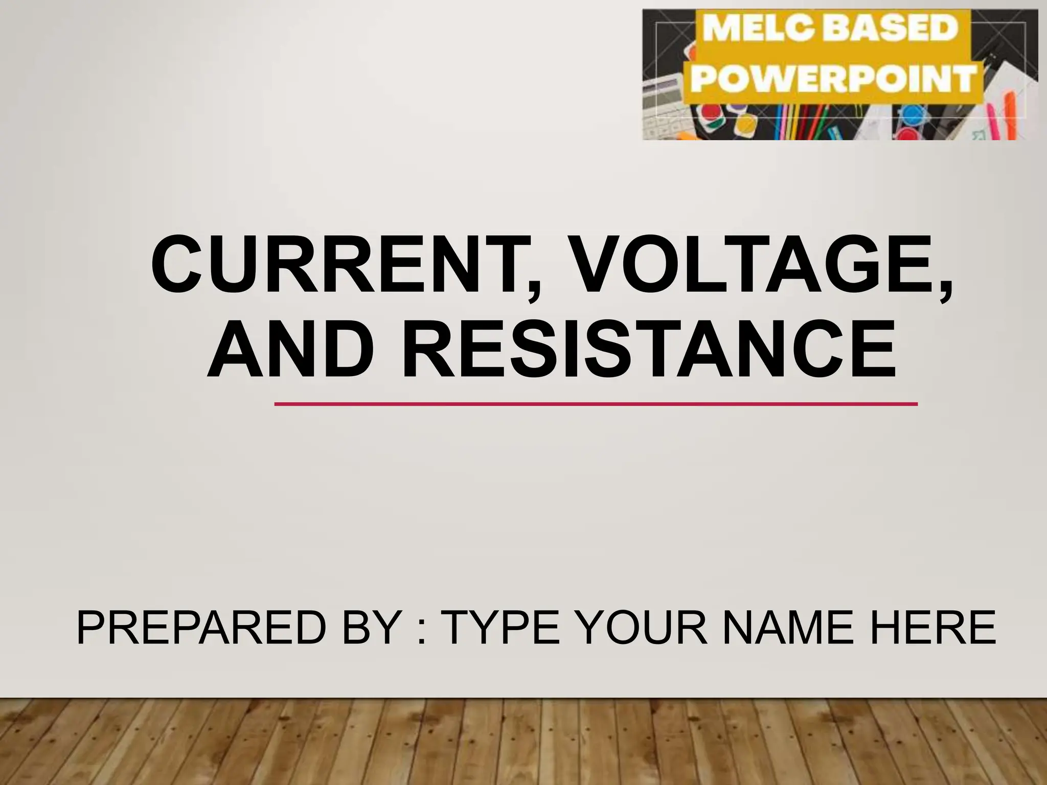 Current, Voltage, and Resistance.ppt