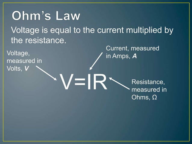 Current__Voltage__Resistance_NOTES.ppt | Physics | Science