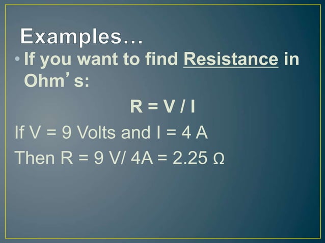 Current__Voltage__Resistance_NOTES.ppt | Physics | Science
