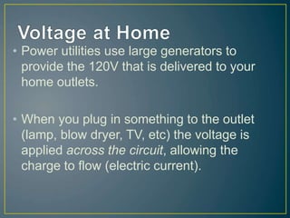 Current__Voltage__Resistance_NOTES.ppt | Physics | Science