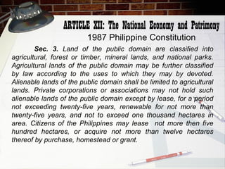 Basic Law on Natural Resources | PPT