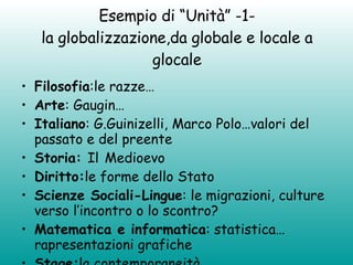 Curricolo Integrato | PPT