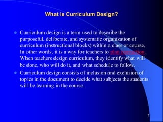 Curriculam and types | PPT