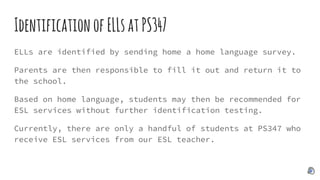 Identification of ELLs | PPTX