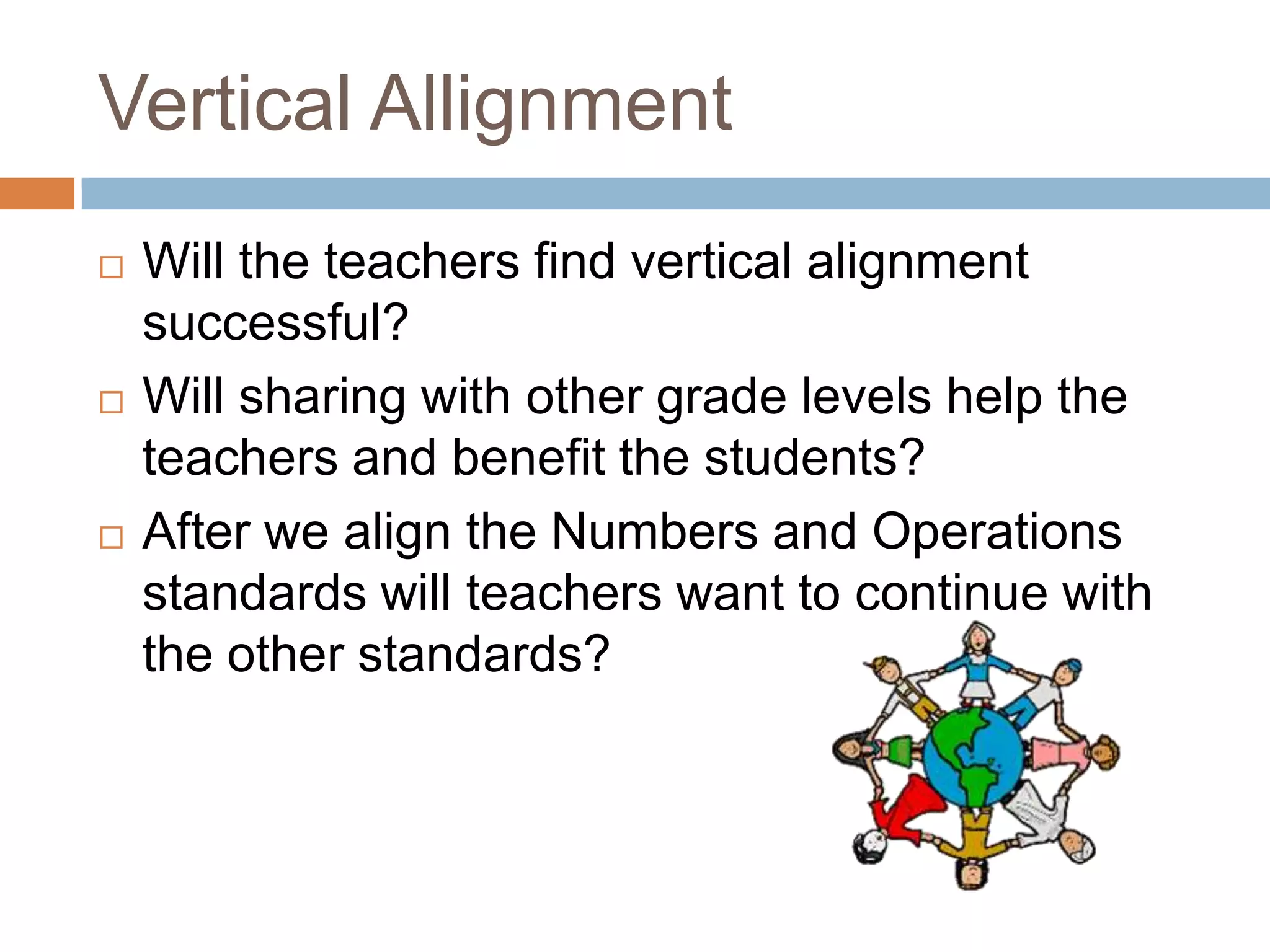Curricular vertical alignment | PPTX