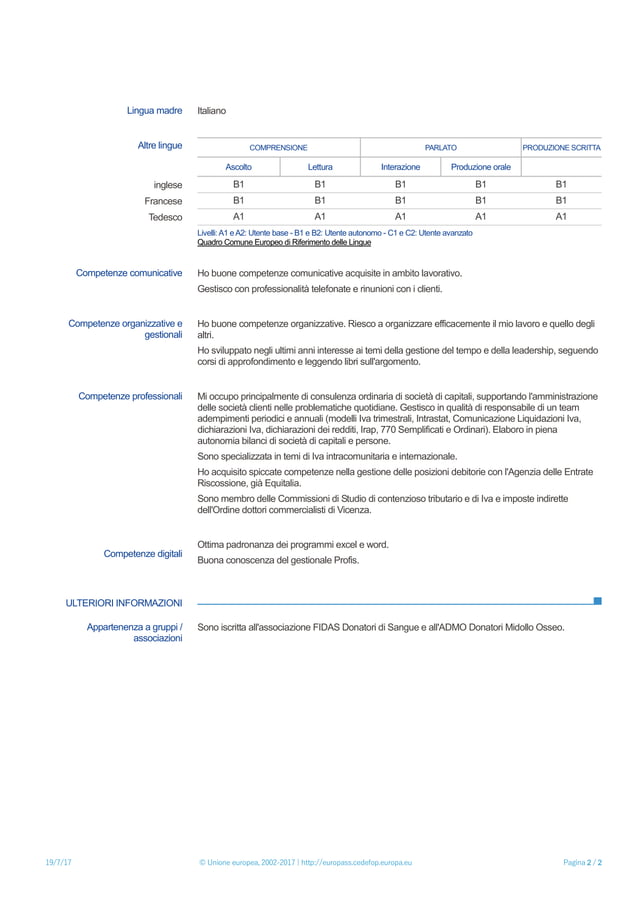 Curriculm vitae | PDF