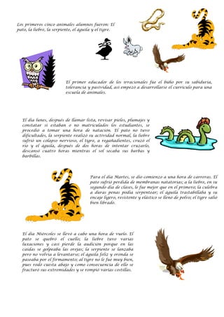 Curriculo de animales | DOC