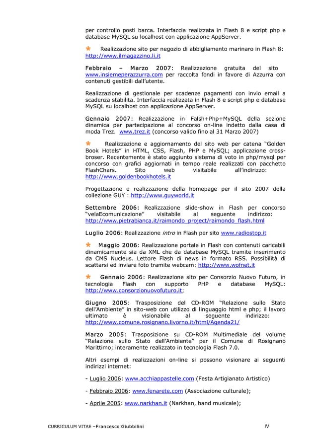 Curriculum and Portfolio | PDF | Computing | Technology & Computing