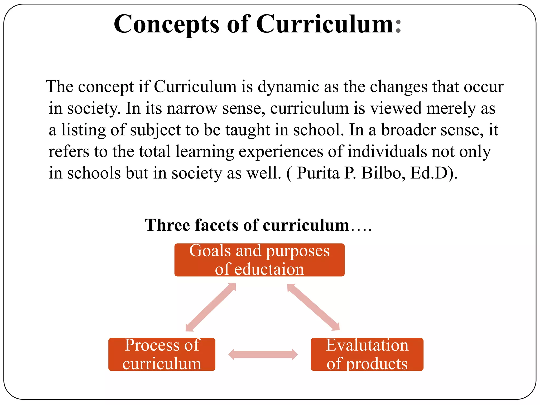 Curriculum | PPTX