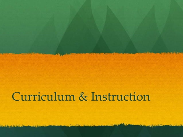Curriculum | PPT