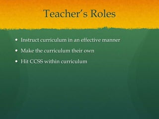 Curriculum | PPT