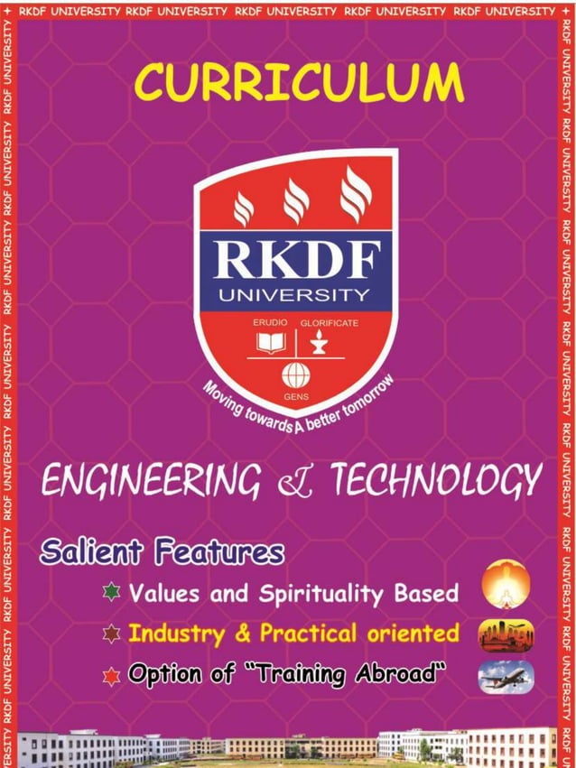 Curriculum RKDF UNIVERSITY.PPT