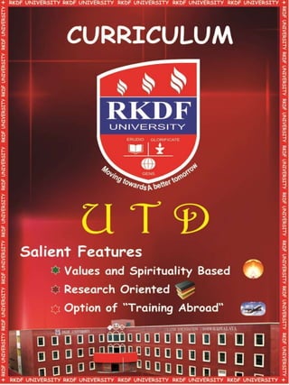 Curriculum RKDF UNIVERSITY.PPT