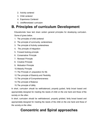 Curriculum | DOCX | Primary Education | Education