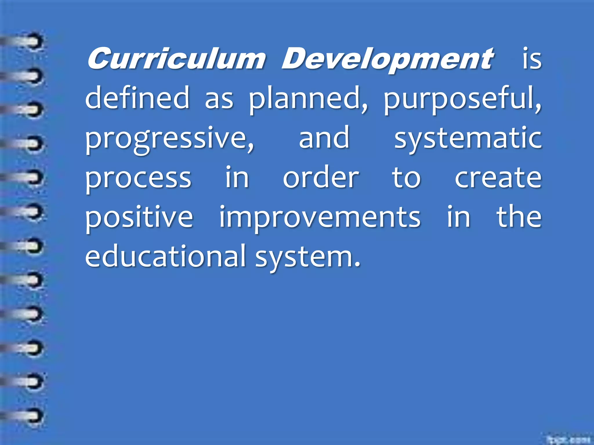 Curriculum | PPTX