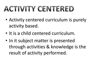 Curriculum | PPT