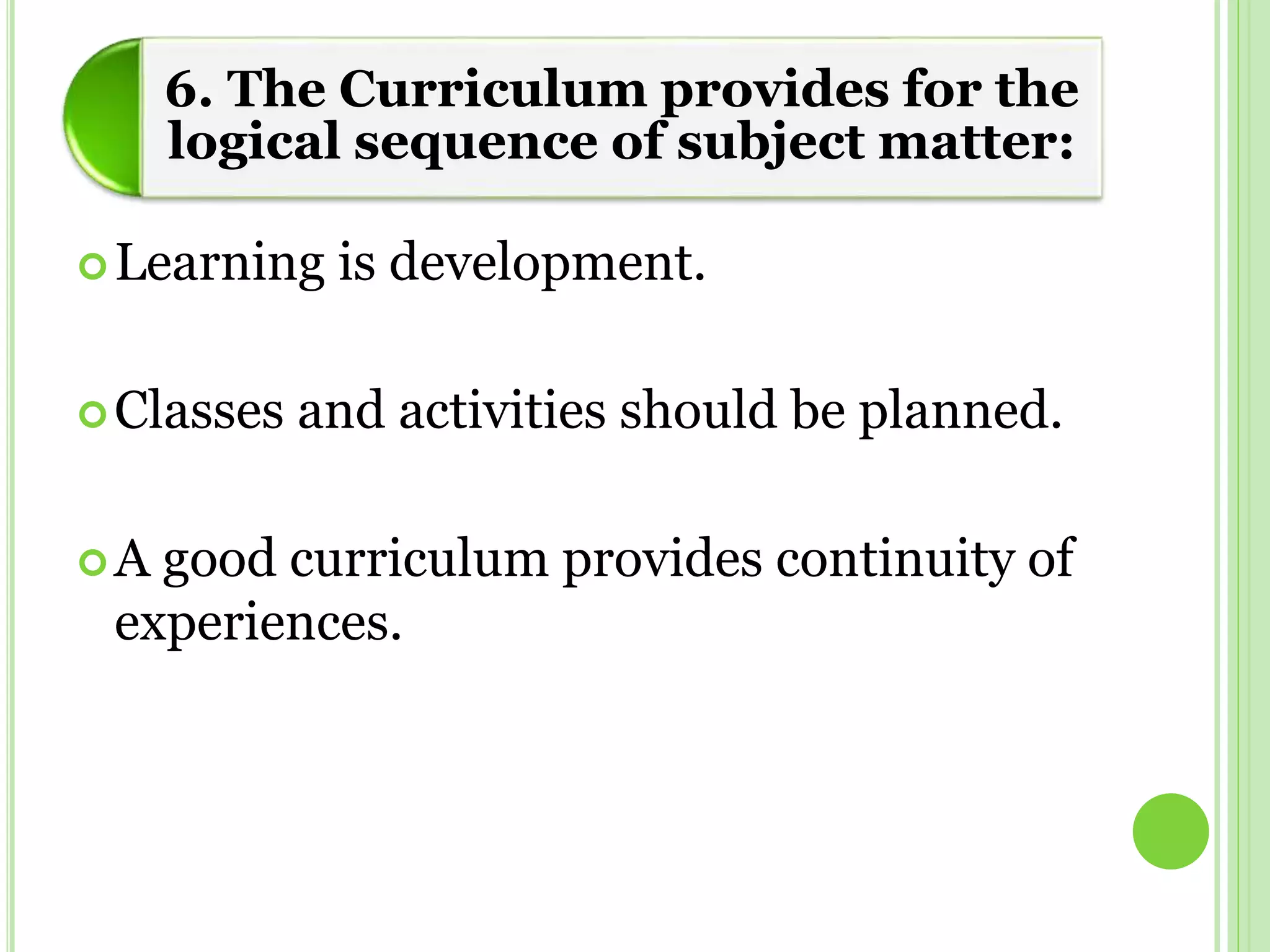 Curriculum | PPTX