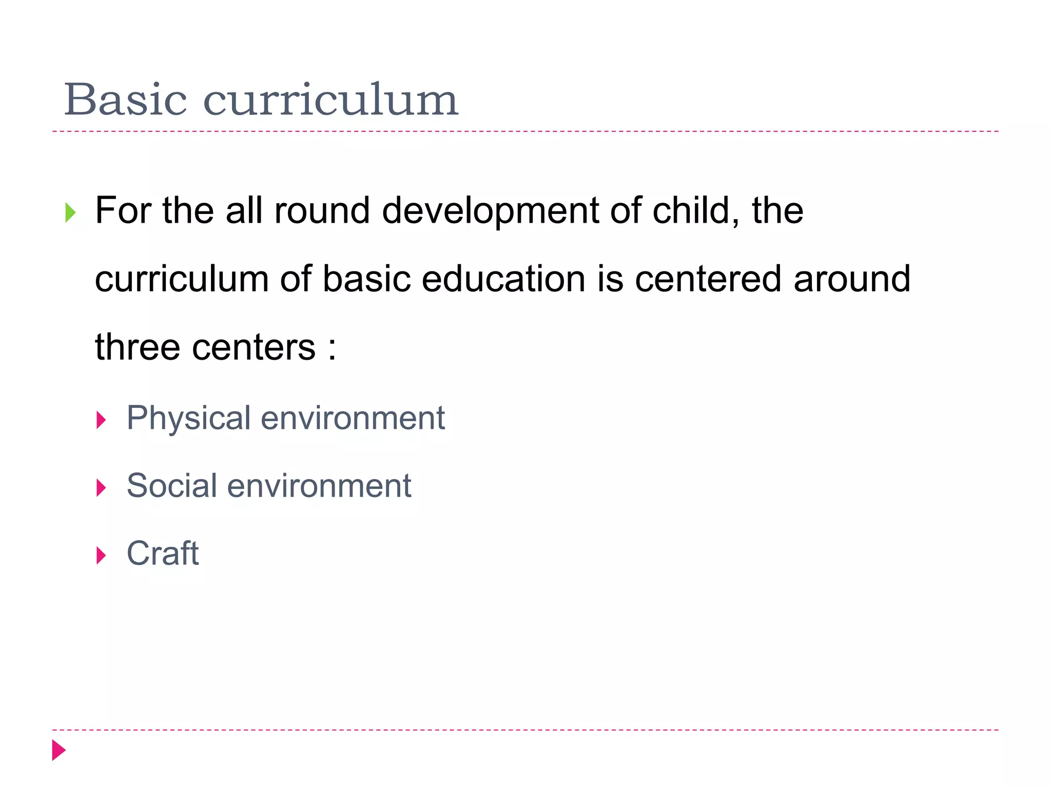 Curriculum | PPT
