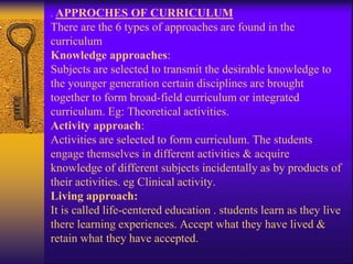 Curriculum | PPT
