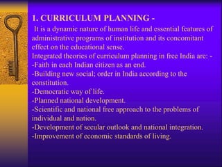 Curriculum | PPT