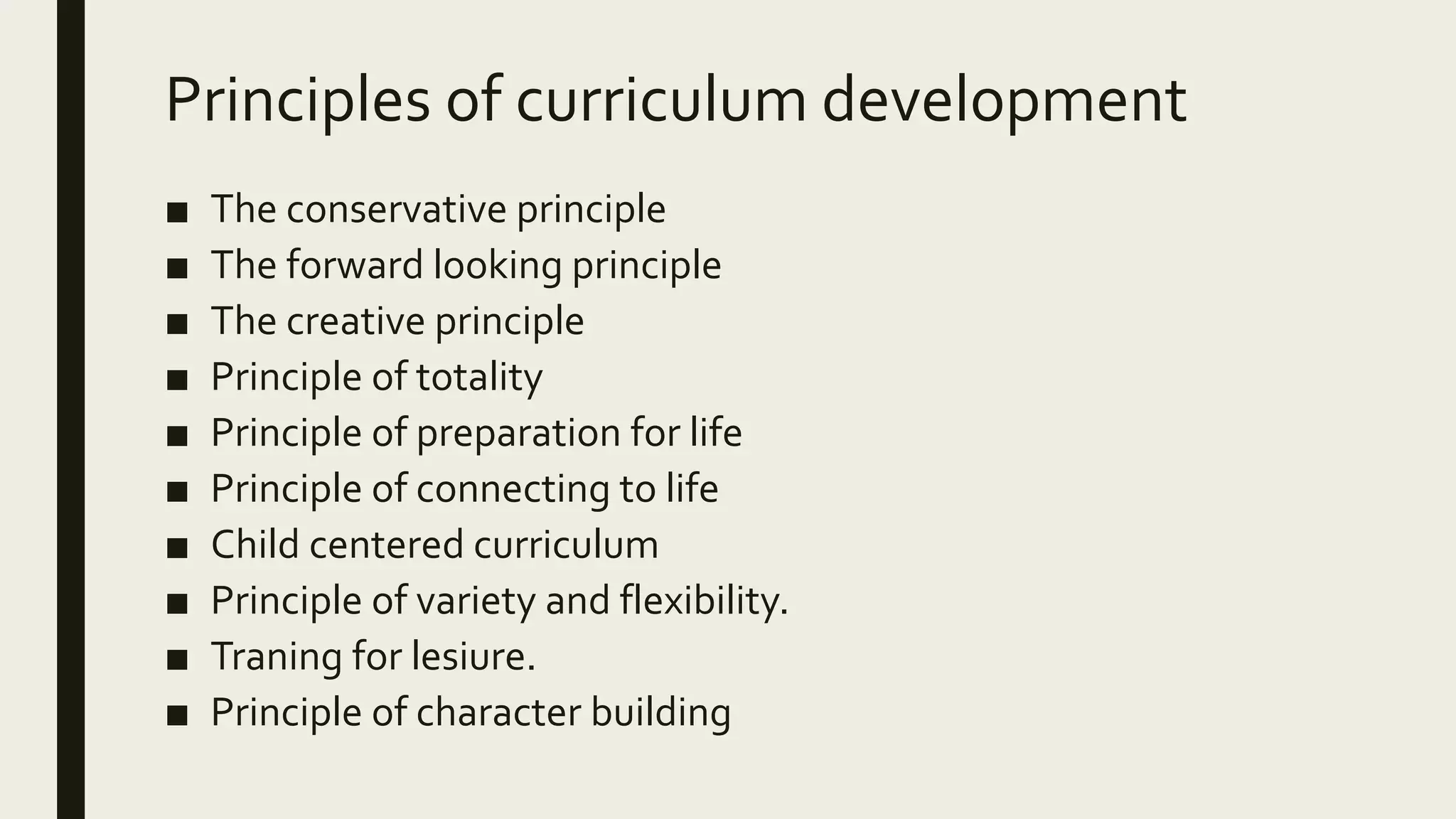 Curriculum | PPTX