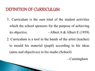Curriculum | PPTX