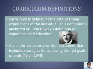 Curriculum | PPTX
