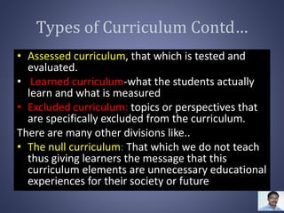 Curriculum | PPTX