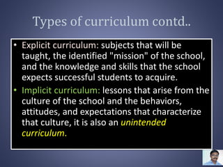 Curriculum | PPTX