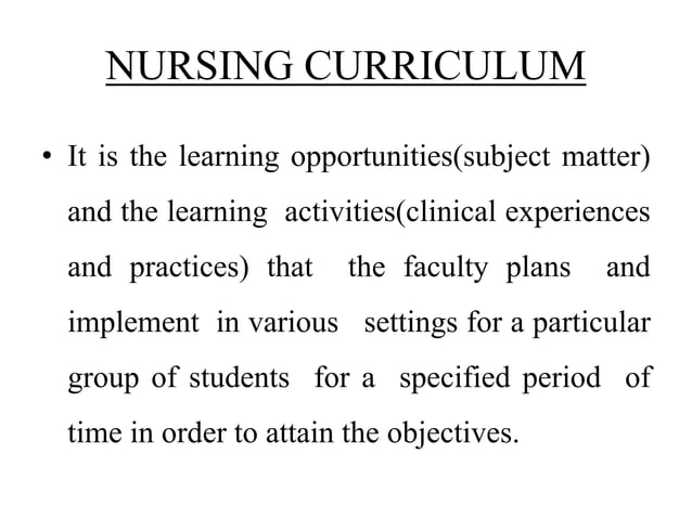nursing education curriculum and models CURRICULUM.pptx