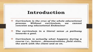 Phases in curriculum development and development | PPT
