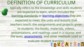 CURRICULUM-AND-INSTRUCTION.IN EDUCATIONpptx | PPT