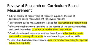Curriculum-Based Assessment and Other Informal Measures.pptx