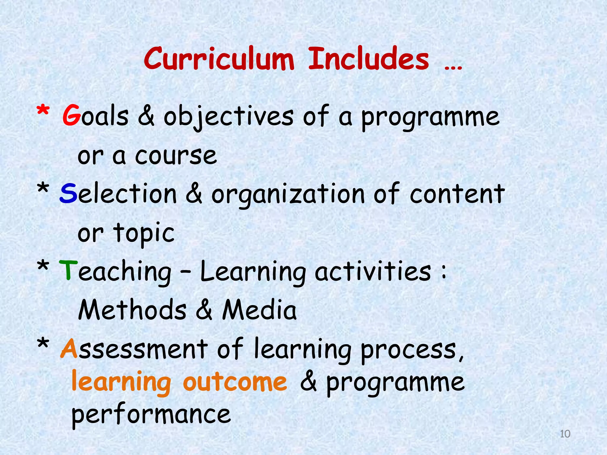 Curriculum -- Concepts.ppt