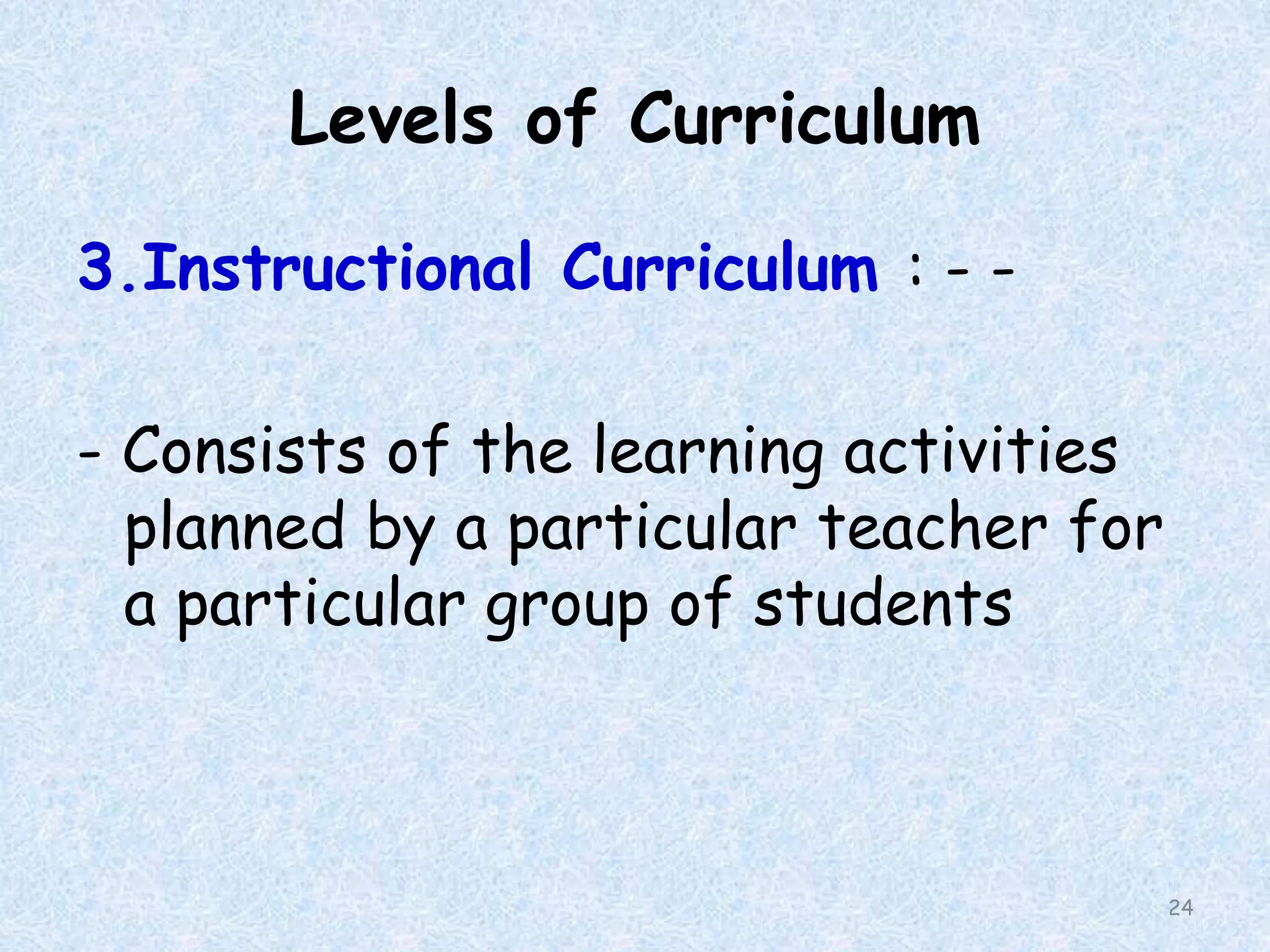 Curriculum -- Concepts.ppt