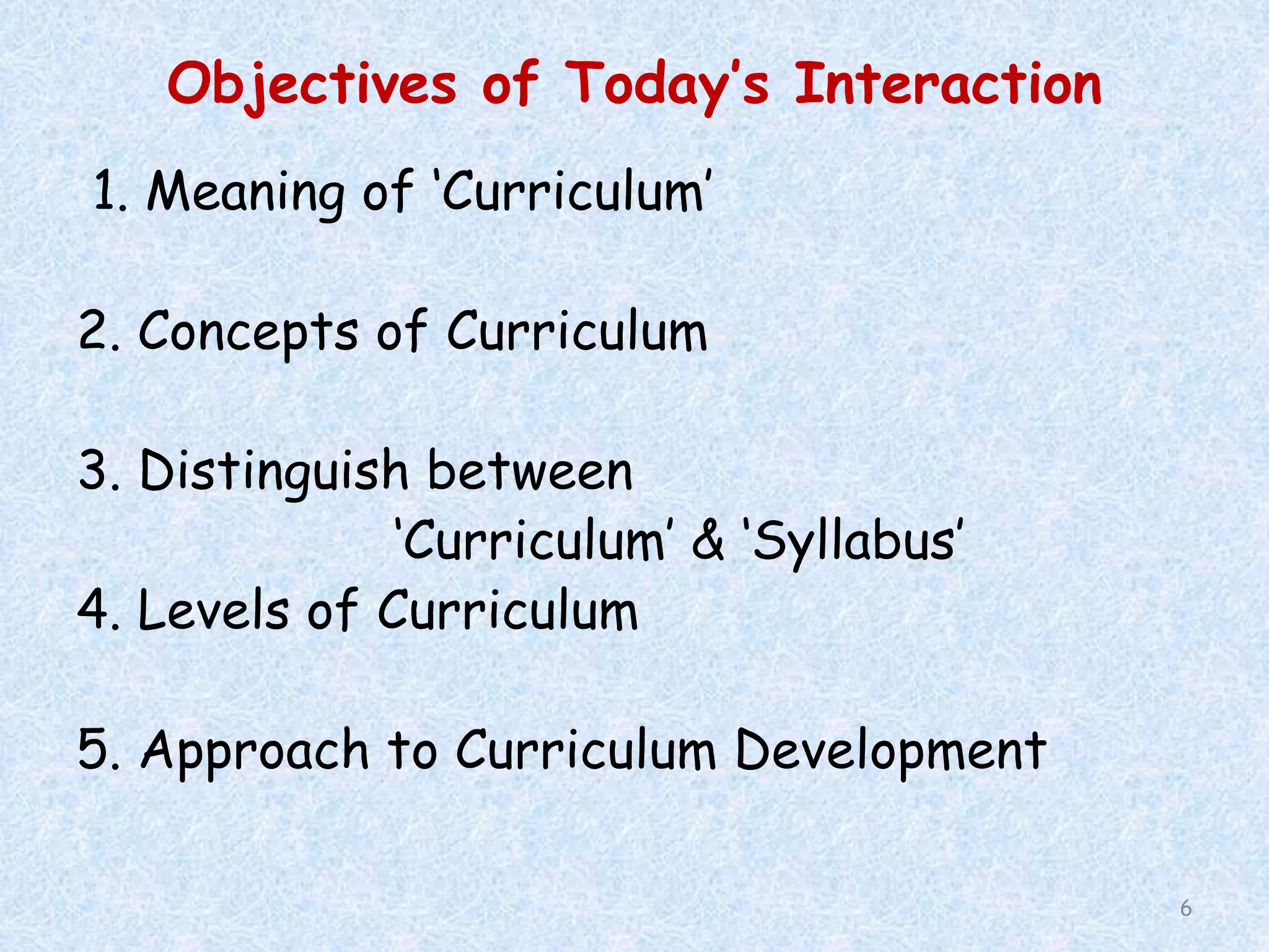 Curriculum -- Concepts.ppt