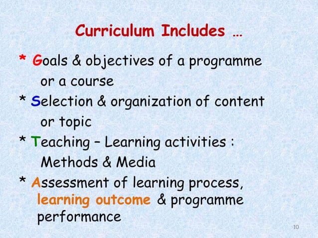 Curriculum -- Concepts.ppt