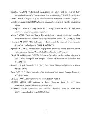 Curriculum development | PDF