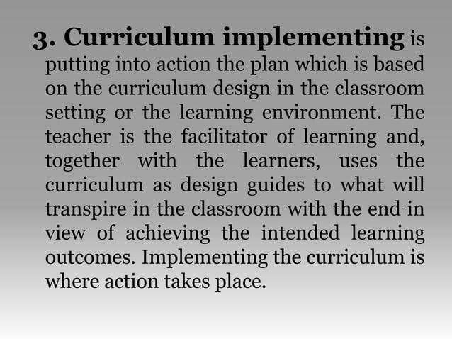 Curriculum development: Processes and models | PPTX | Professional ...