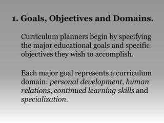 Curriculum development: Processes and models | PPTX