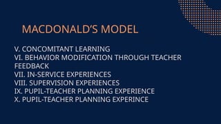 CURRICULUM DEVELOPMENT MODELS GUIDE FOR EDUCATIONAL PROGRAMS OR COURSES ...