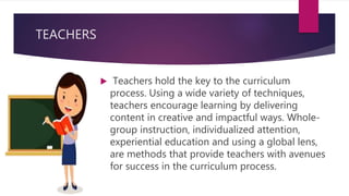 Curriculum influences | PPTX