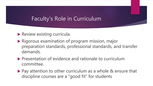 Curriculum influences | PPTX | Professional School | Postgraduate Education