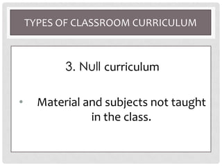 An Introduction to the Curriculum | PPTX